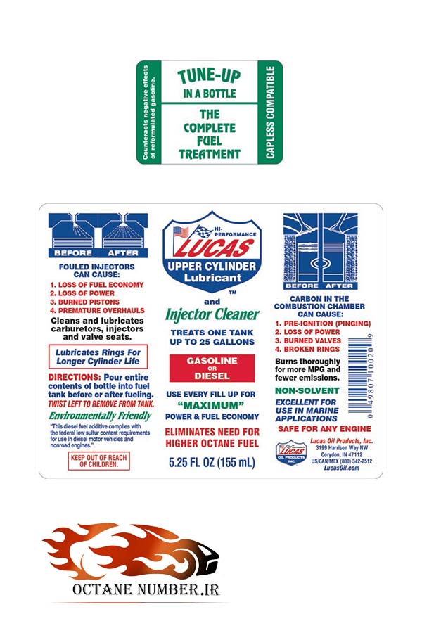 انژكتورشوی اس تی پی - اکتان نامبر Octane Number